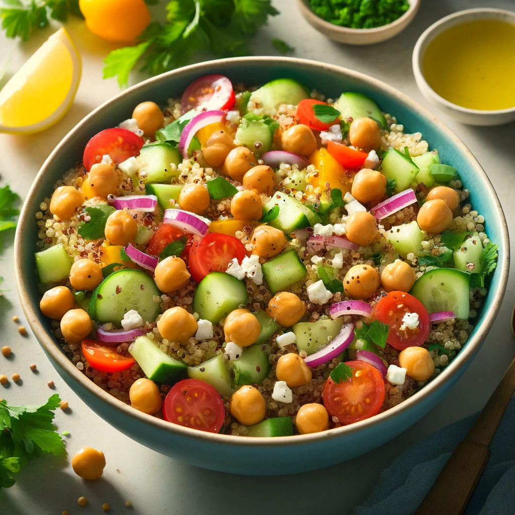 Easy Quinoa Salad Recipe - Healthy & Delicious | 15-Min Prep