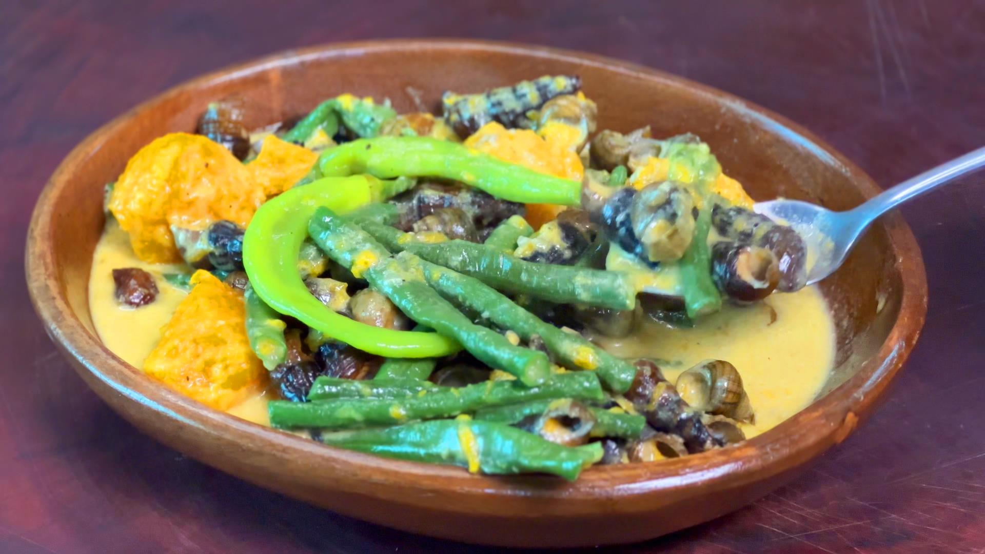 Spicy Ginataang Suso (Kuhol) - The Filipina Kitchen